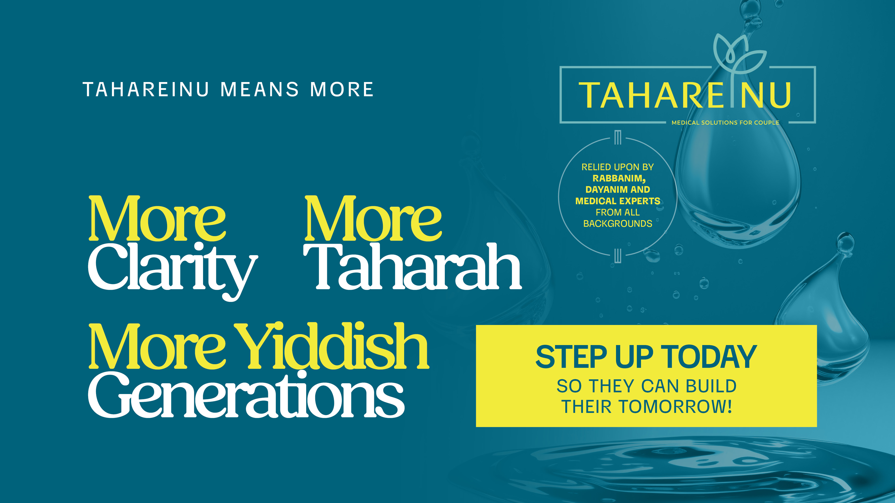 Tahareinu Global - Charity Extra